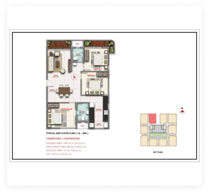 Elevate 21 flats for sale near Adyar- NuTech projects