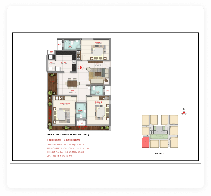 Elevate 21 flats for sale near Adyar- NuTech projects