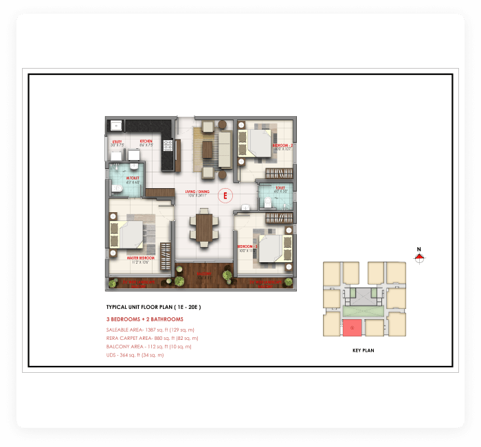 Elevate 21 flats for sale near Adyar- NuTech projects